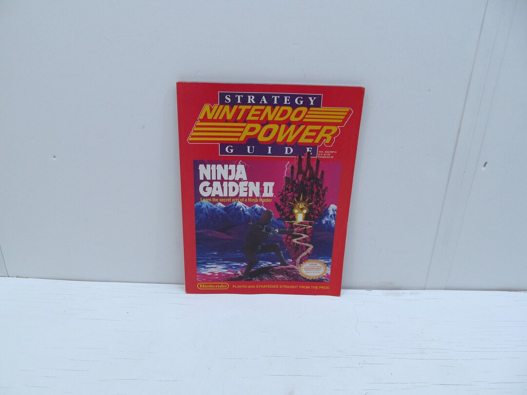 Nintendo Power Strategy Guide, 1990 - Etsy