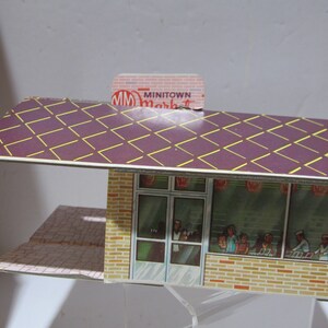 Minitown Cardboard Fold Out Town 1-1010 From HO Scale Trains - Etsy