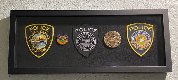 Law Enforcement Shadow Box Ideas