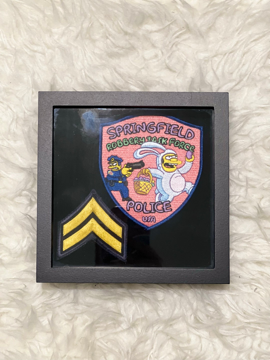 Police Shadow Box (7x7) - Etsy
