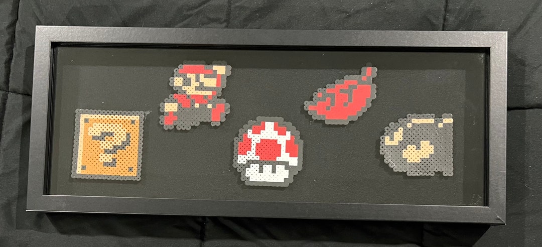 Super Mario Brothers, Shadow Box 7X19 - Etsy