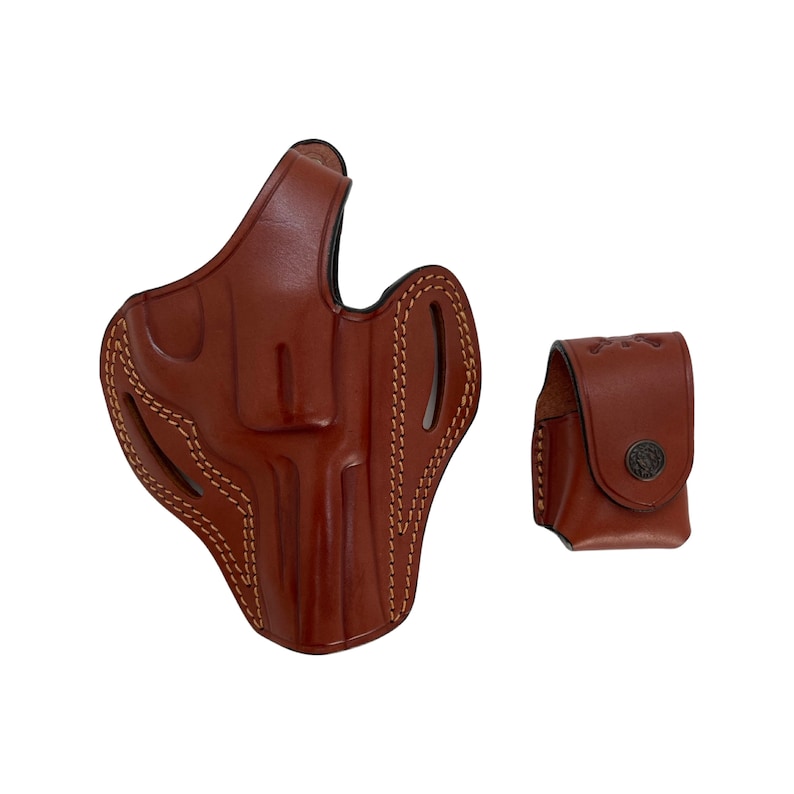 SWORD Colt King Cobra Colt Python 357 Magnum 4 Inch Leather OWB Holster ...