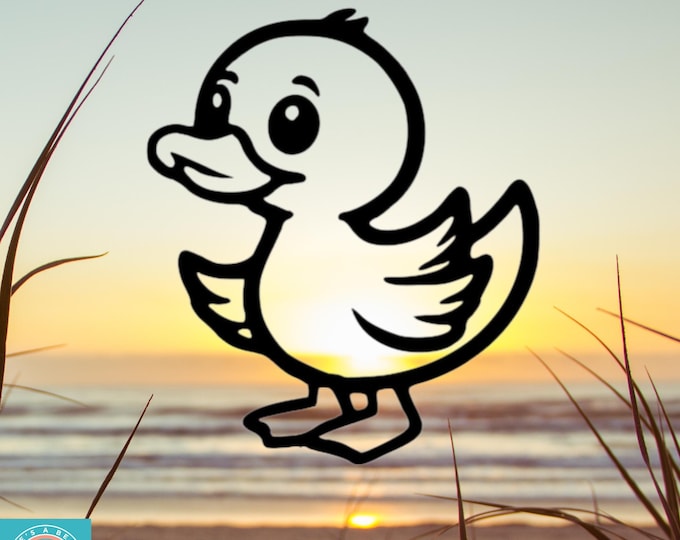 Rubber Duck Vinyl Decal Multiple Sizes Car Decal, Cute Bumper Sticker ...