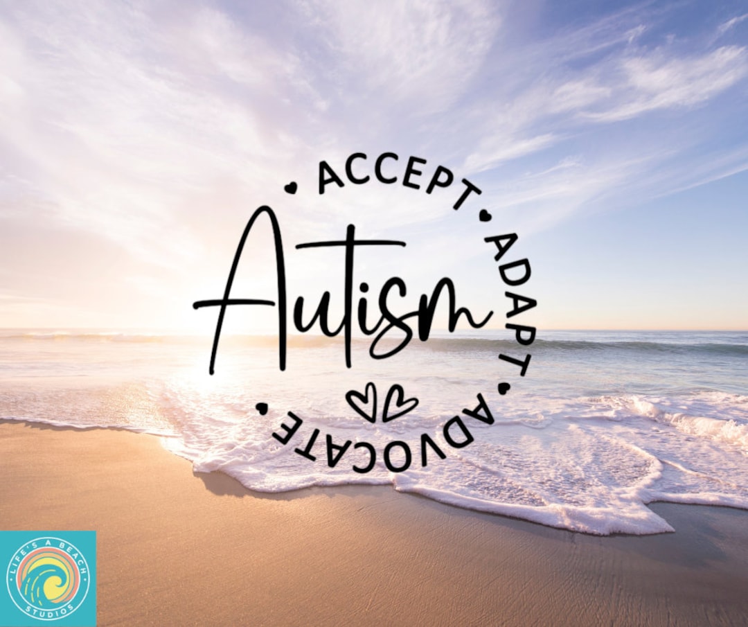 Autism Accept Adapt Advocate Decal, Asperger's, on the Spectrum, Car ...
