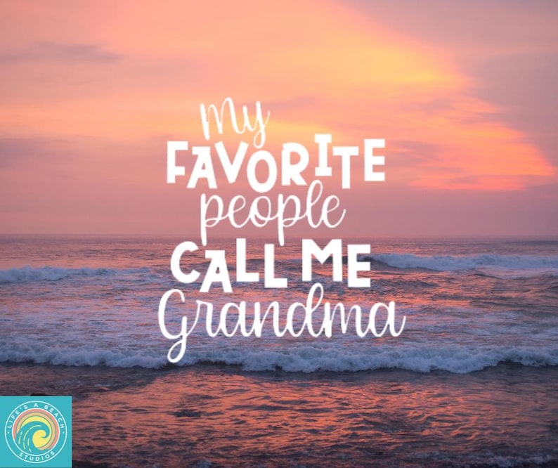 Grandma Decal, Nana, Granny, Grammy, Gigi, Grandkids, Mom, Car Decal ...