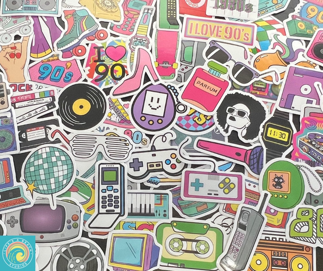 70's 80's & 90's Stickers 1970's 1980's - Etsy