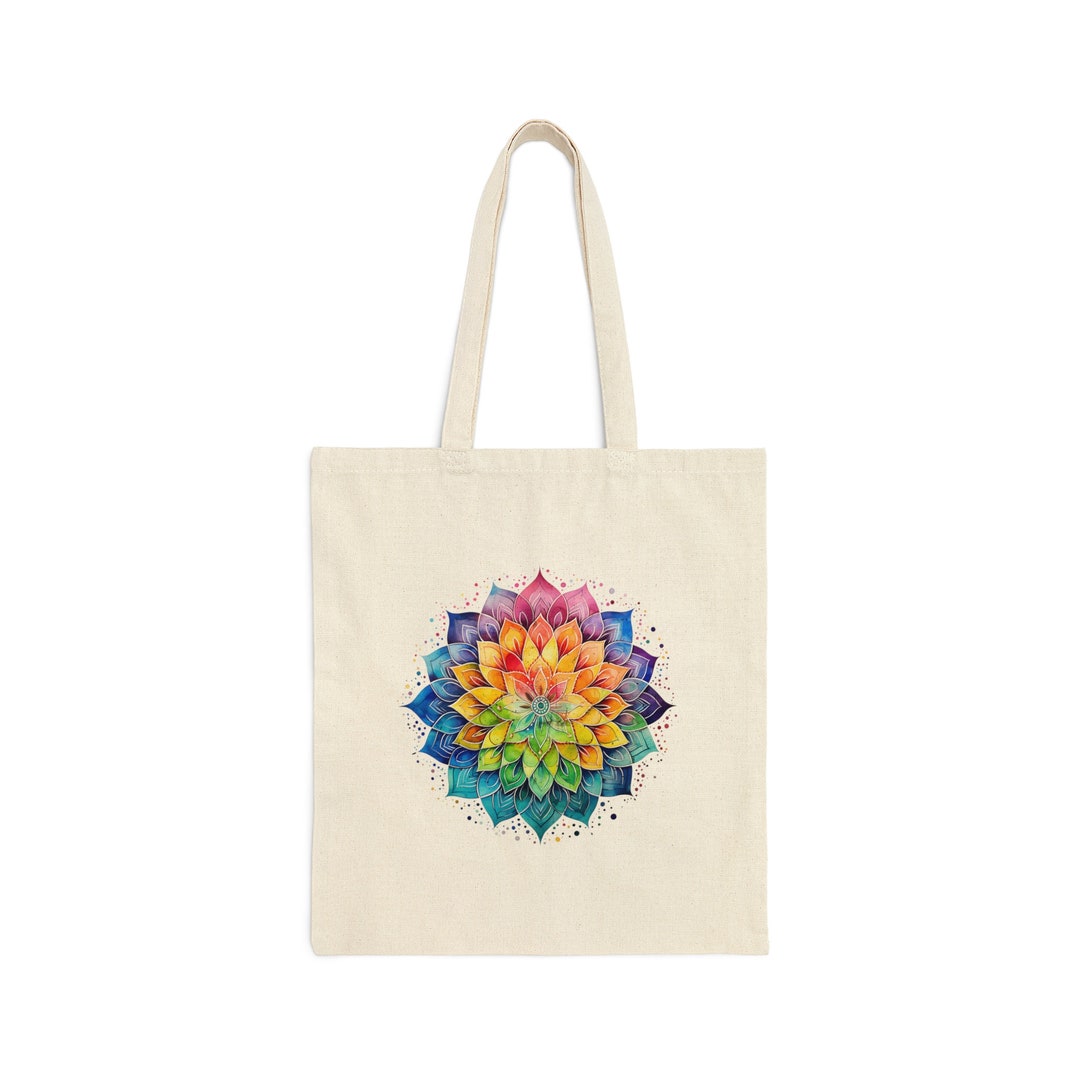 Zen-inspired Yoga Tote Bag: Stylish Spacious and - Etsy
