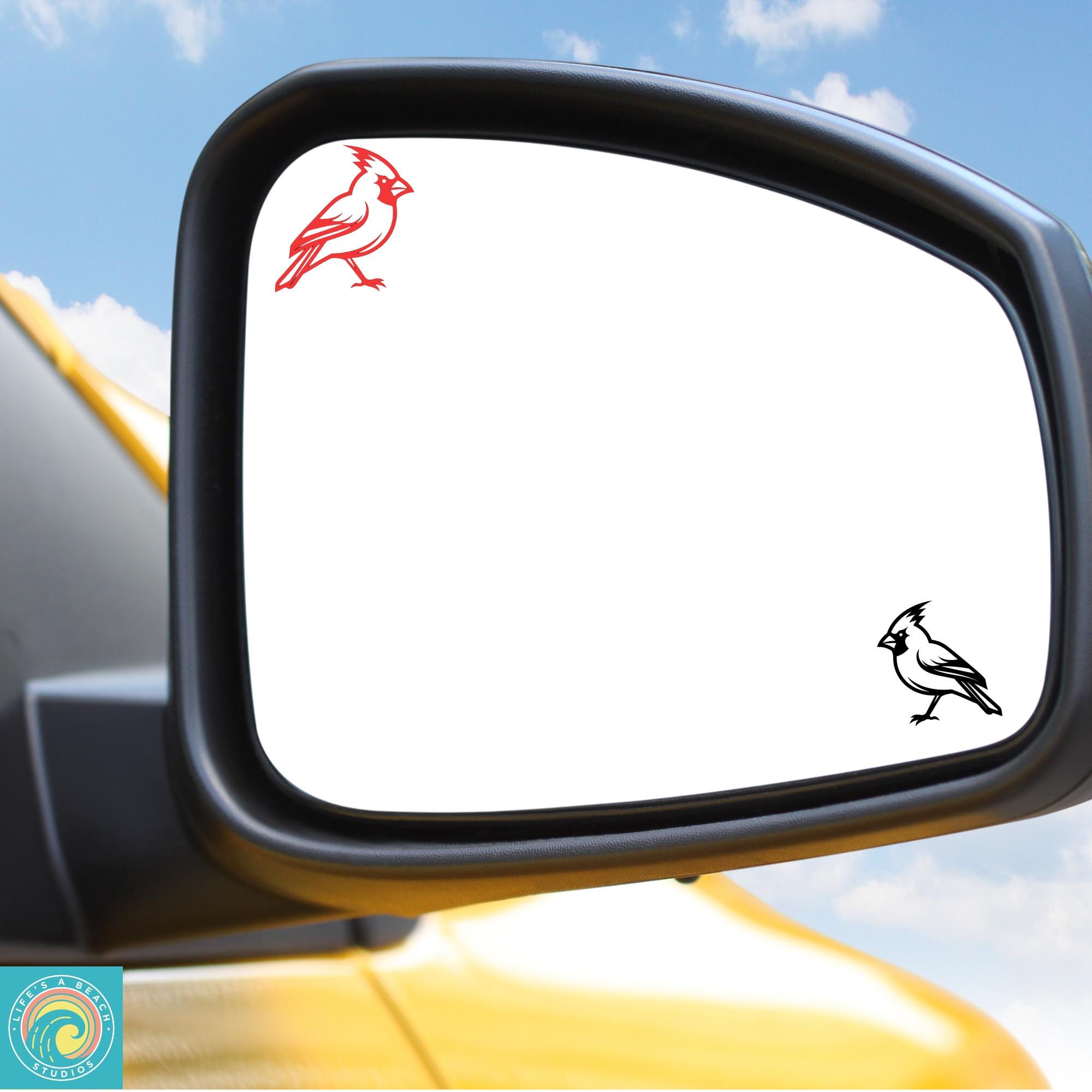 Cardinal Vinyl Decal, Handmade Decal, Car Decal, Bird Lover Gift ...