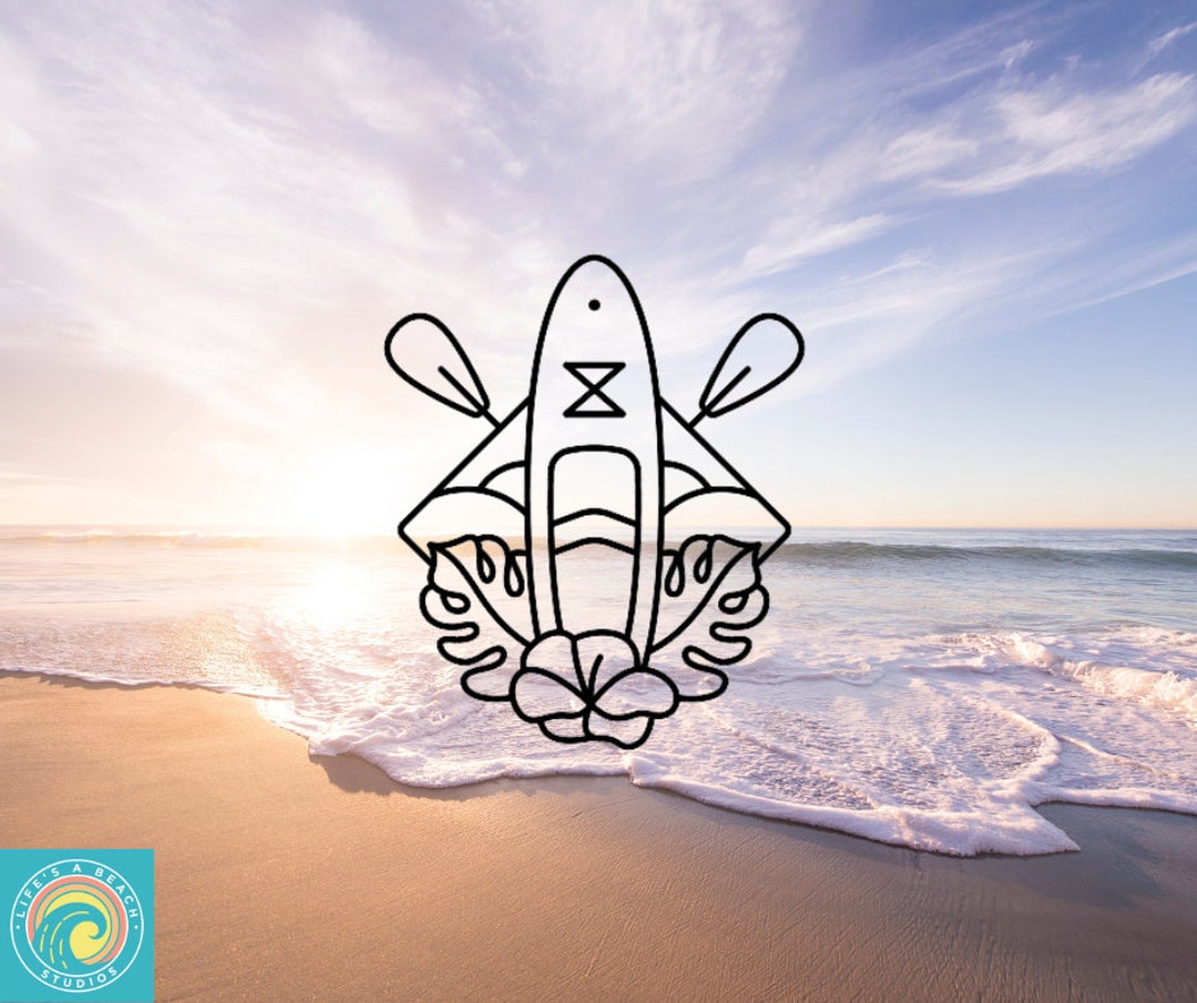 Paddle Boarding Decal, Stand up Paddling, SUP, Paddling, Car Decal ...