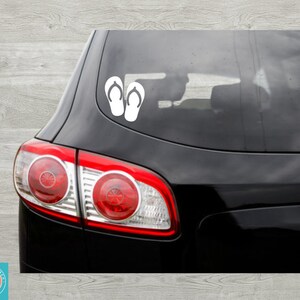 Flip Flop Decal, Beach Decal, Summer Lover, Beach Lover, Flip Flop Life ...