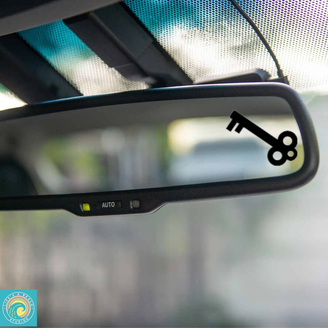 Key Decal, Skeleton Key Decal, Key, Freedom Decal, Rearview Mirror ...