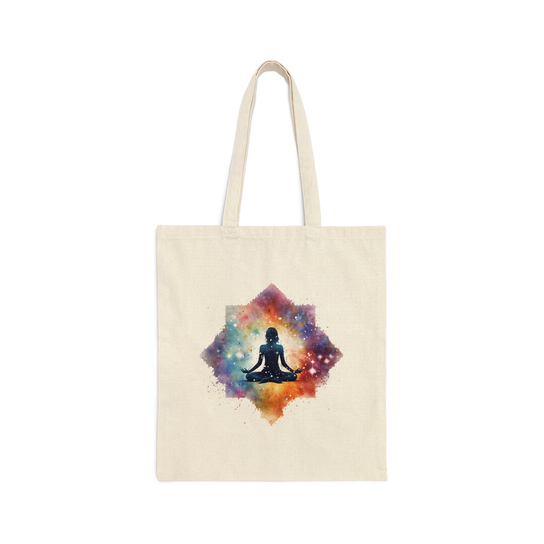 Zen-inspired Yoga Tote Bag: Stylish Spacious and - Etsy