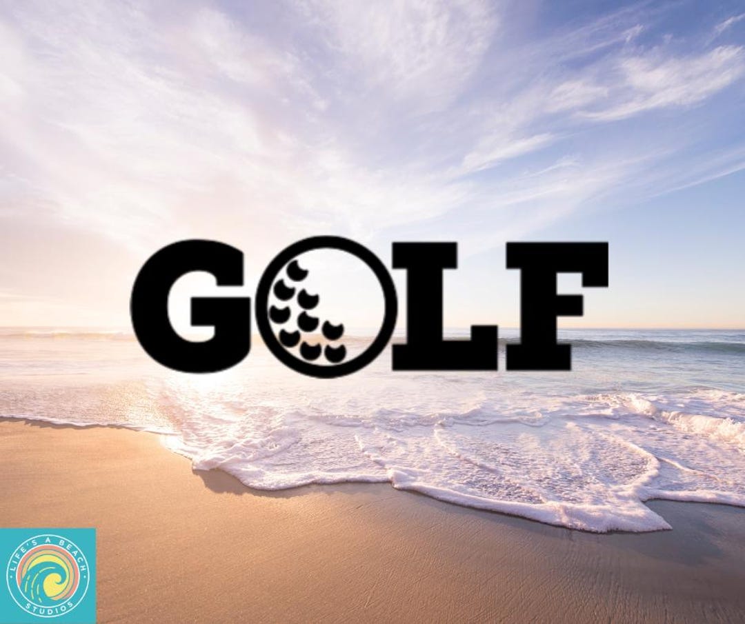 Golf Decal, Golf Life, 18th Hole, Golfer Gift, Golf Cart, Golf Lover ...