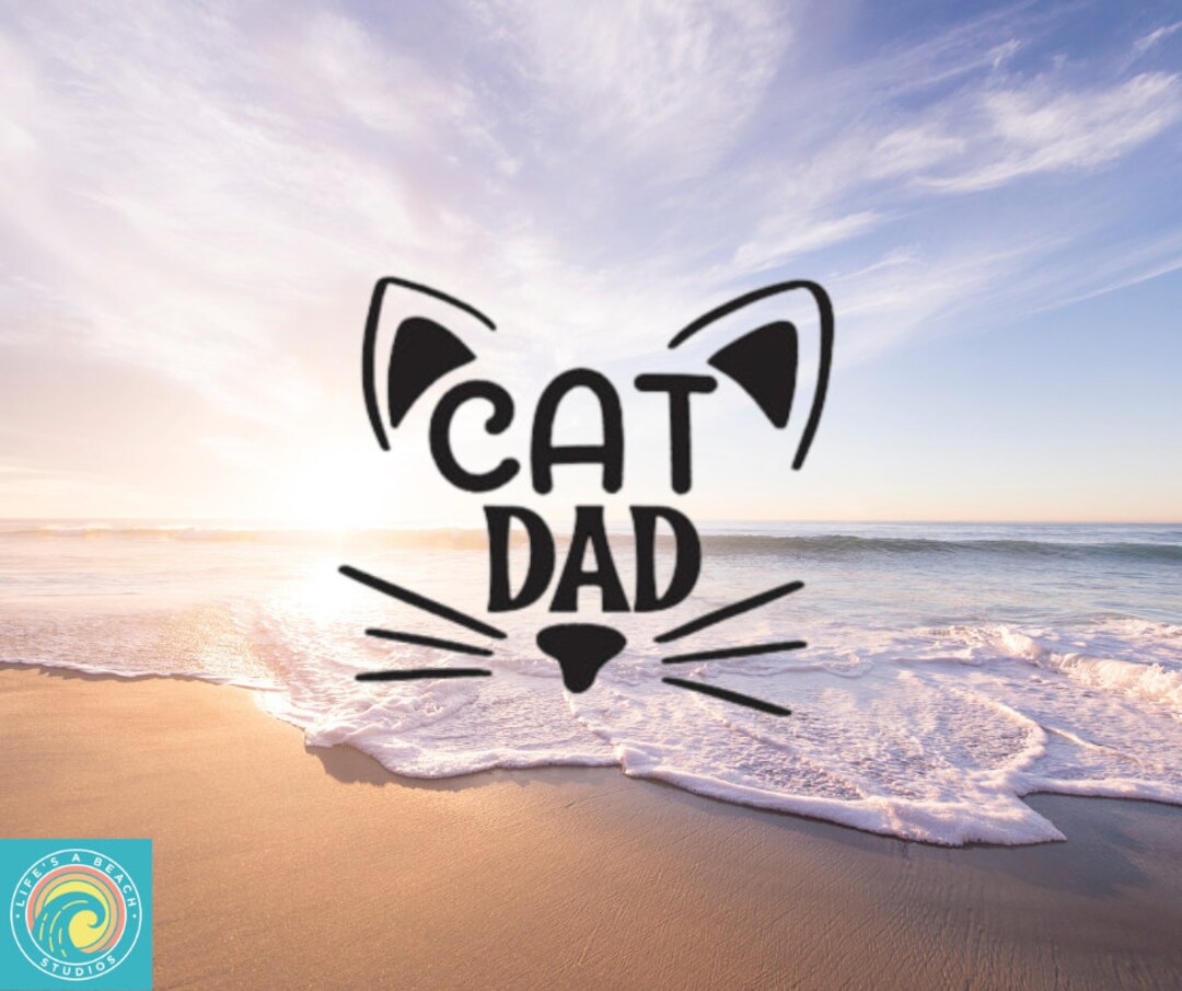 Cat Mom Decal, Cat Dad Decal, Cat Adoption, Kitty, Kitten, Car Decal ...