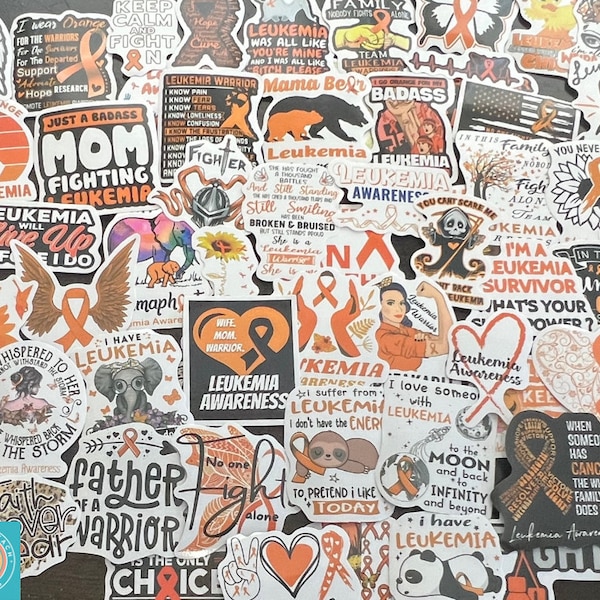 Leukemia Stickers - Etsy