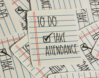 Attendance Reminder - Etsy