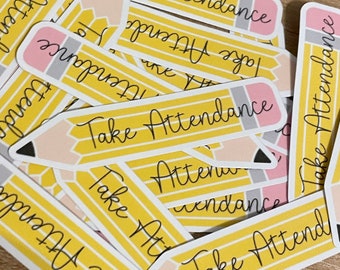 Teacher Take Attendance - Etsy