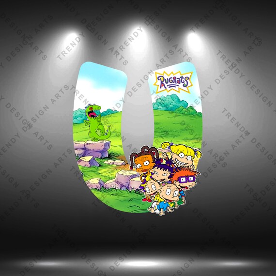 Rugrats Svg Rugrats Png Rugrats Letter Rugrats Birthday Etsy