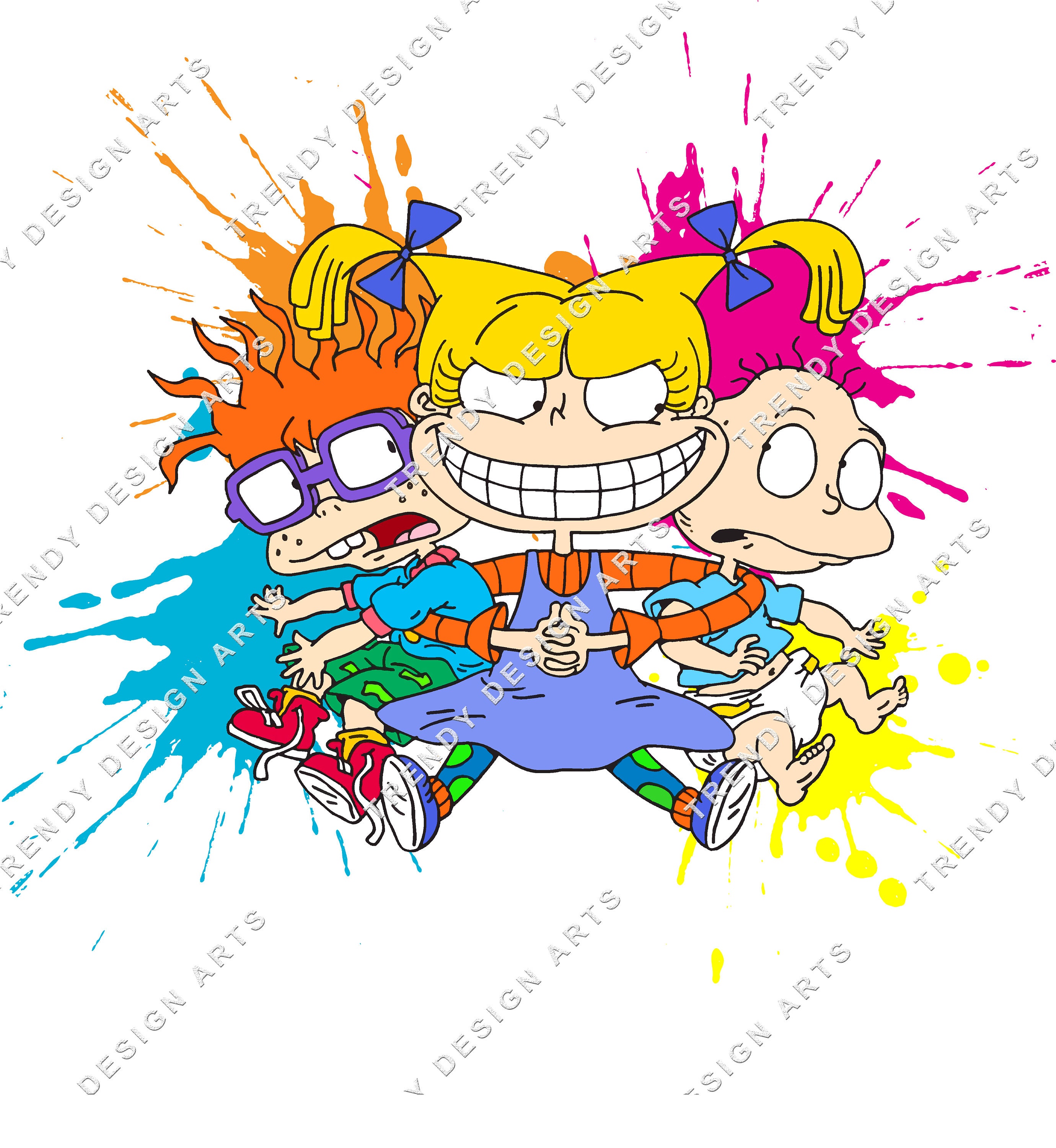 Art & Collectibles Digital Drawing & Illustration Rugrats Svg Rugrats ...