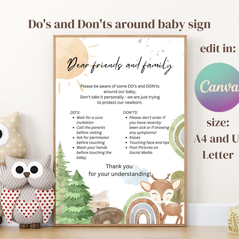 Baby Rules No Kissing - Etsy