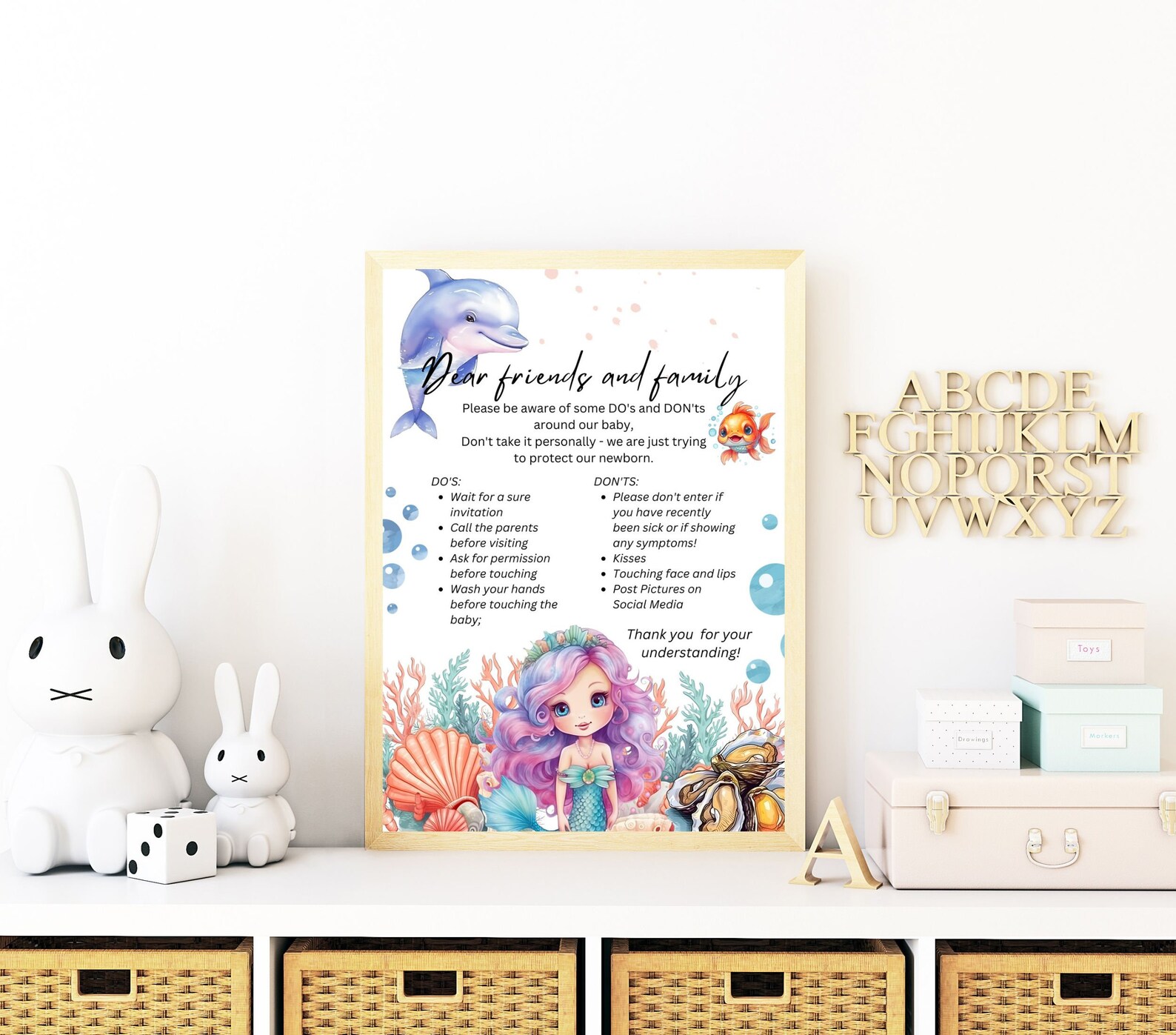Visiting Rules Around the Baby Sign Does and Don'ts Around Baby ...