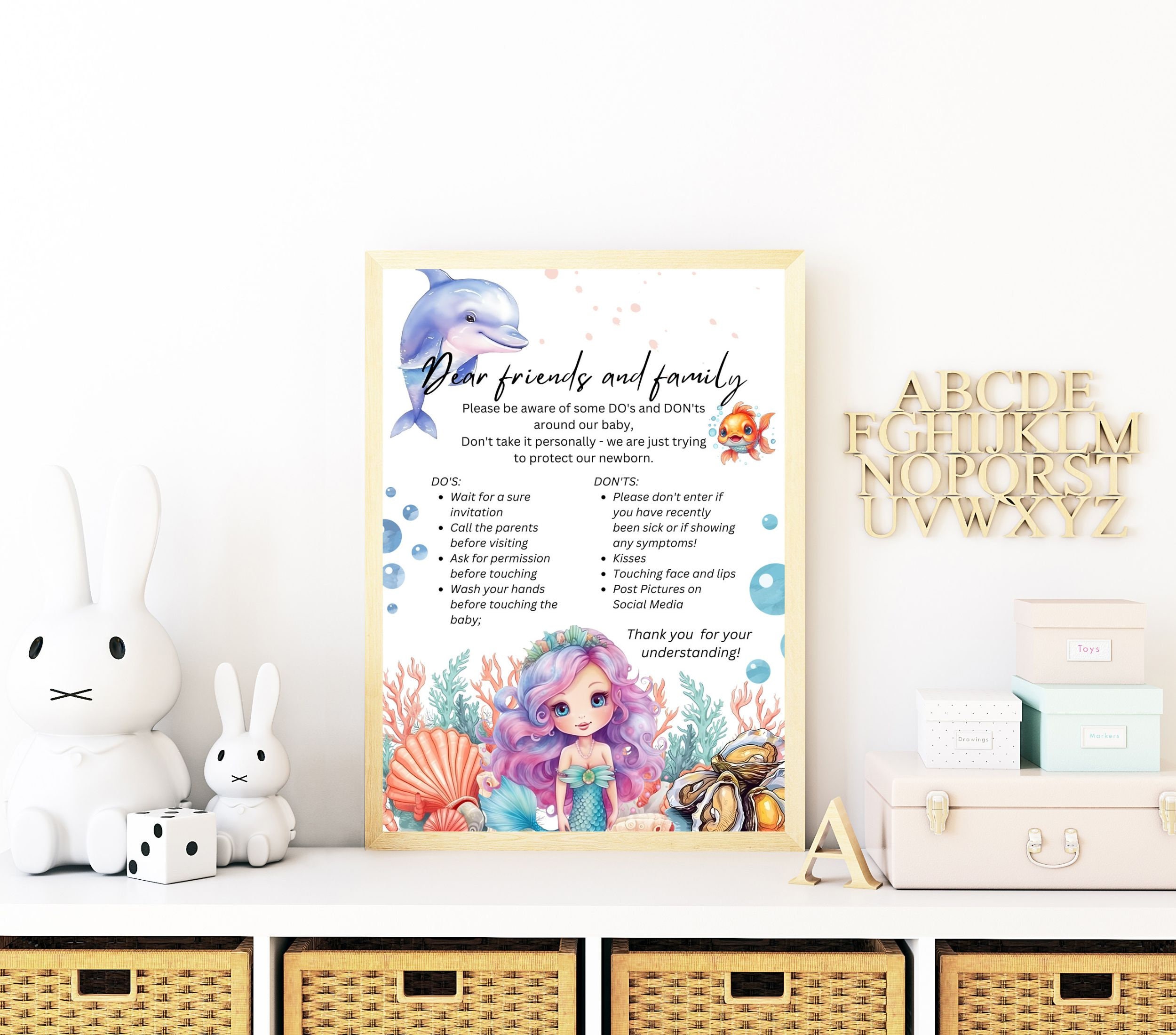 Visiting Rules Around the Baby Sign Does and Don'ts Around Baby ...