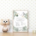 Editable Sage Green Newborn Visitors Rules, Visitors Birth Sign Baby ...