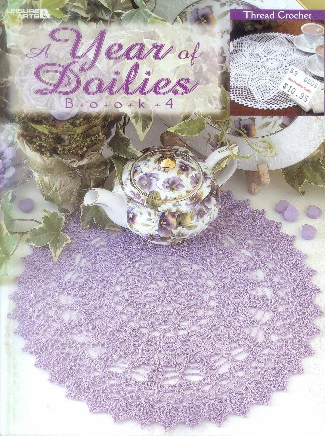 LA 3455 A Year of Doilies Book 4 - Etsy
