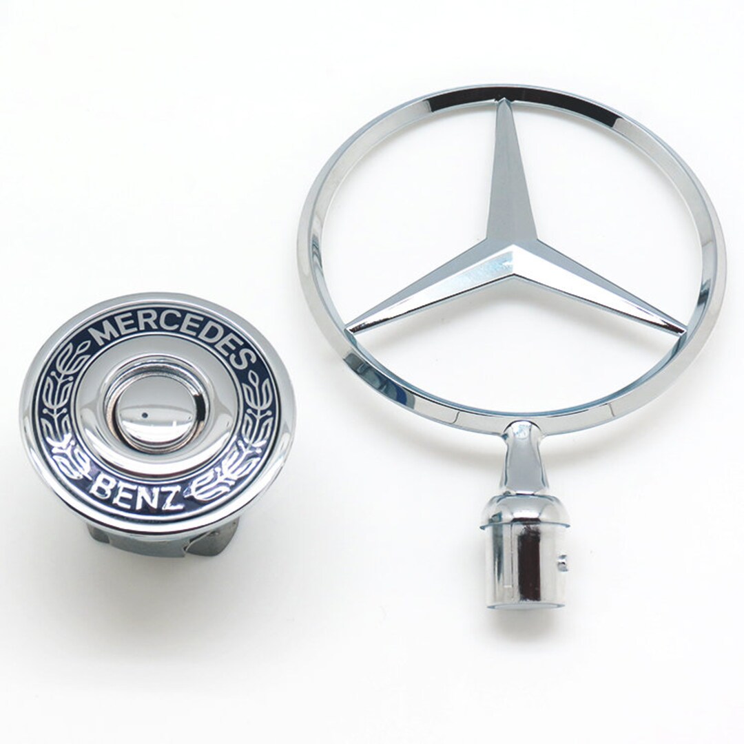 Star Mercedes Benz Star Stern Emblem Removable Anti Theft Original W202 ...