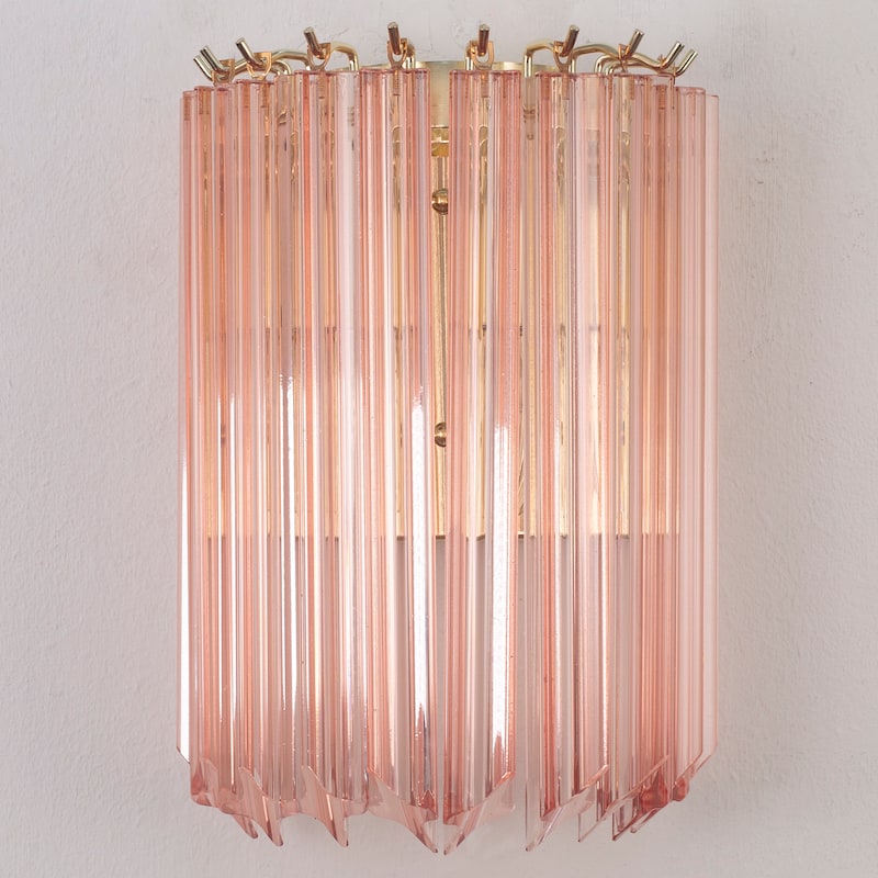 Pink Color Wall Sconce - Etsy
