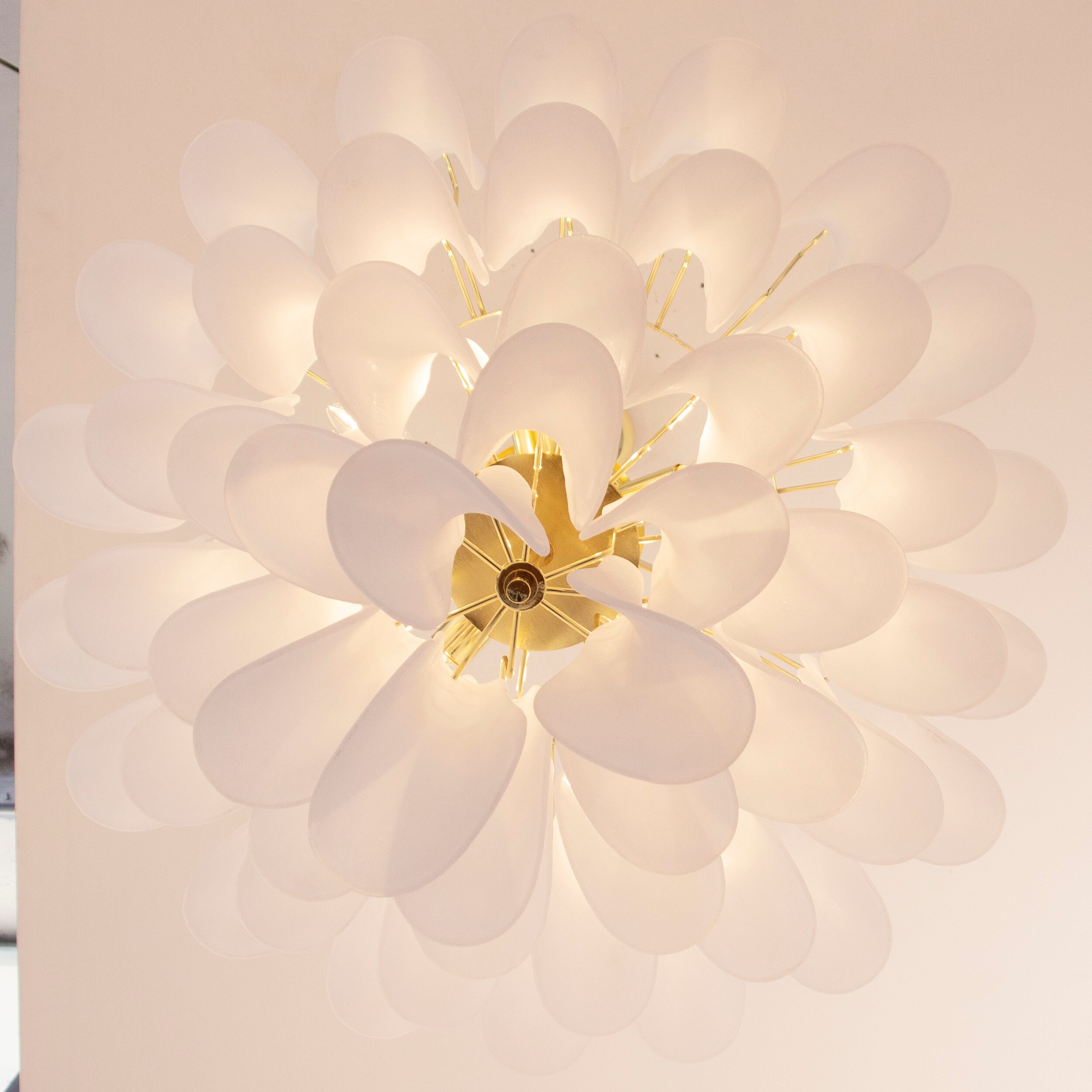 Petali Suspension Lamp Ø70 Cm Made in Italy Murano Glass - Etsy