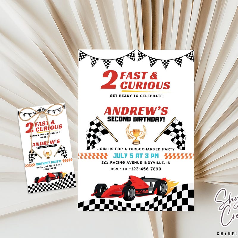 Two Fast Birthday - Etsy