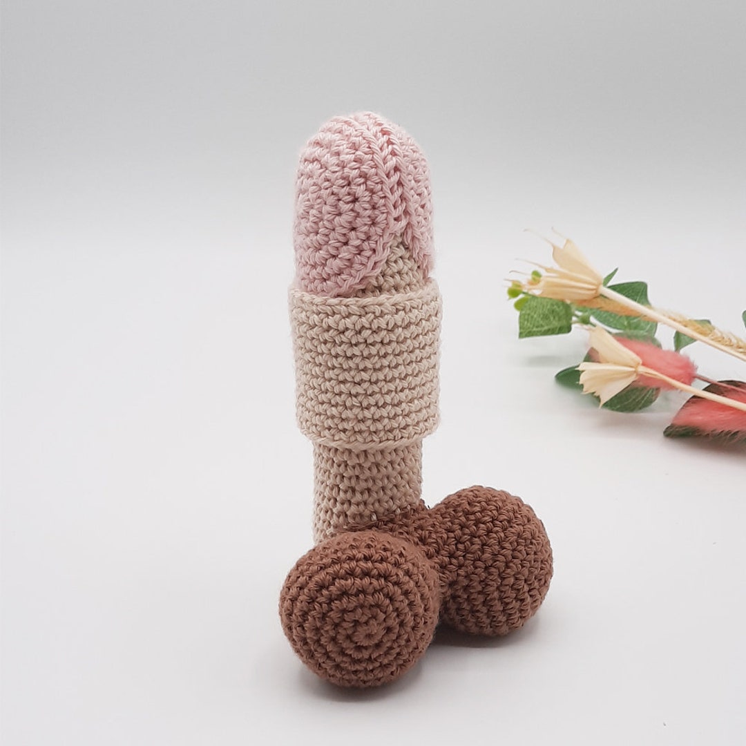 PENIS, TESTICLE and BRAKE Crochet Teaching Tool - Etsy