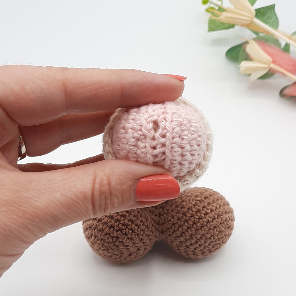PENIS, TESTICLE and BRAKE Crochet Teaching Tool - Etsy