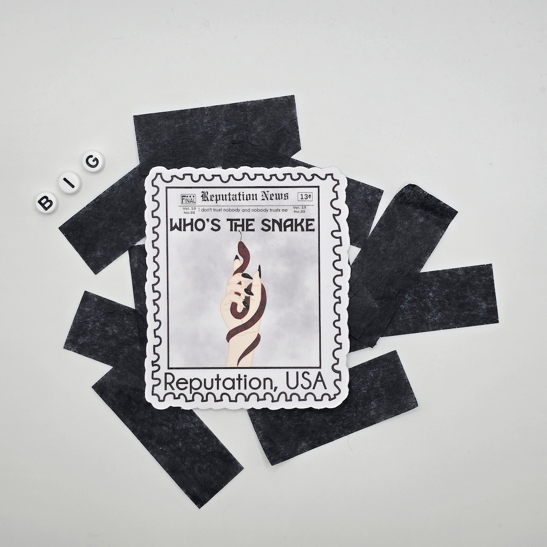 Reputation Stamp Sticker - Etsy