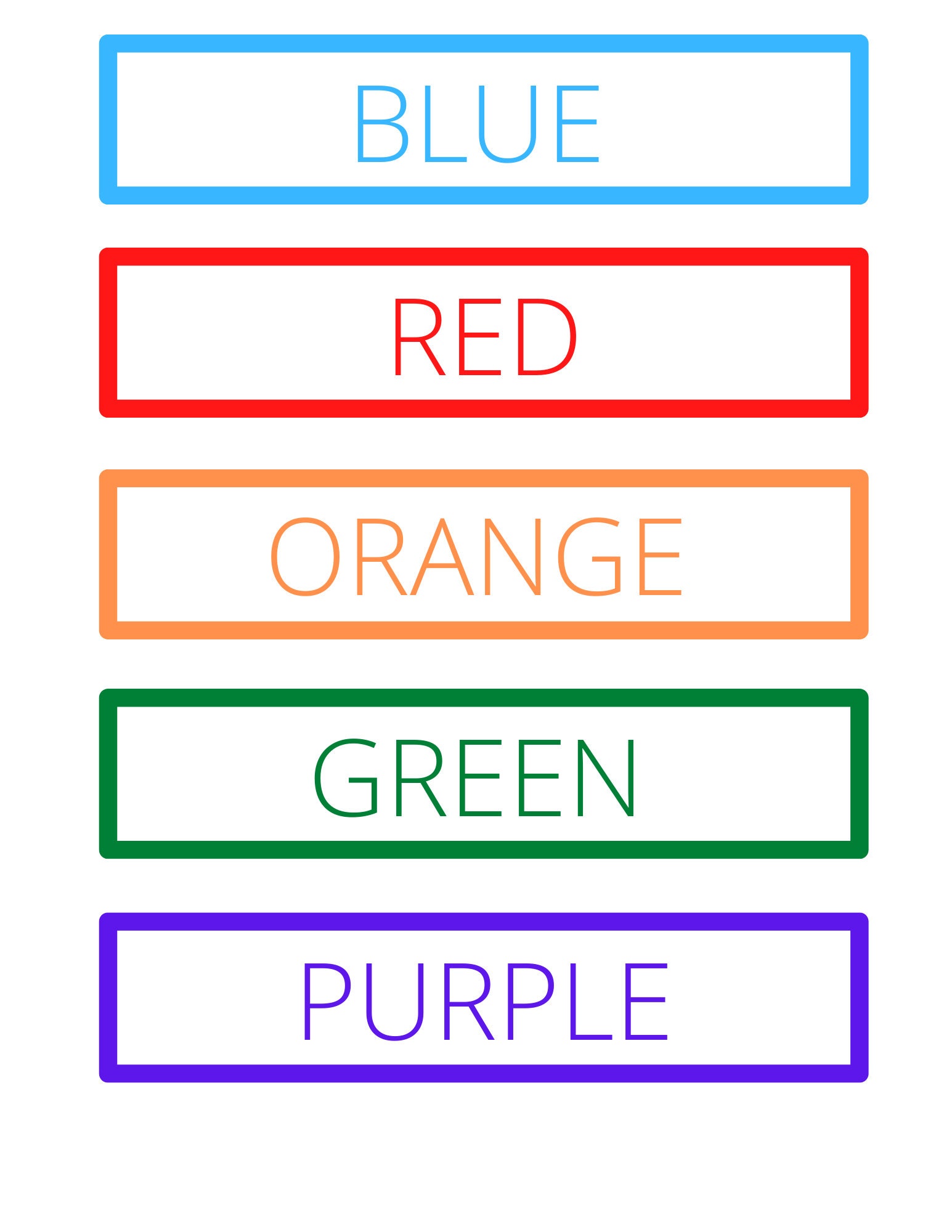 Shape Sorting Size and Color - Etsy