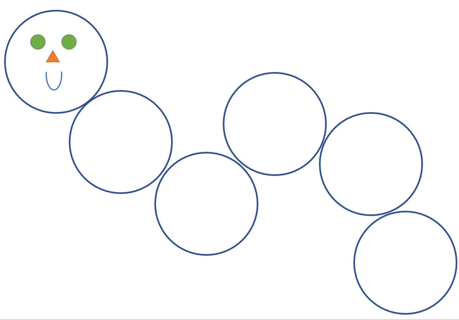 Counting Worm 1 to 5 - Etsy