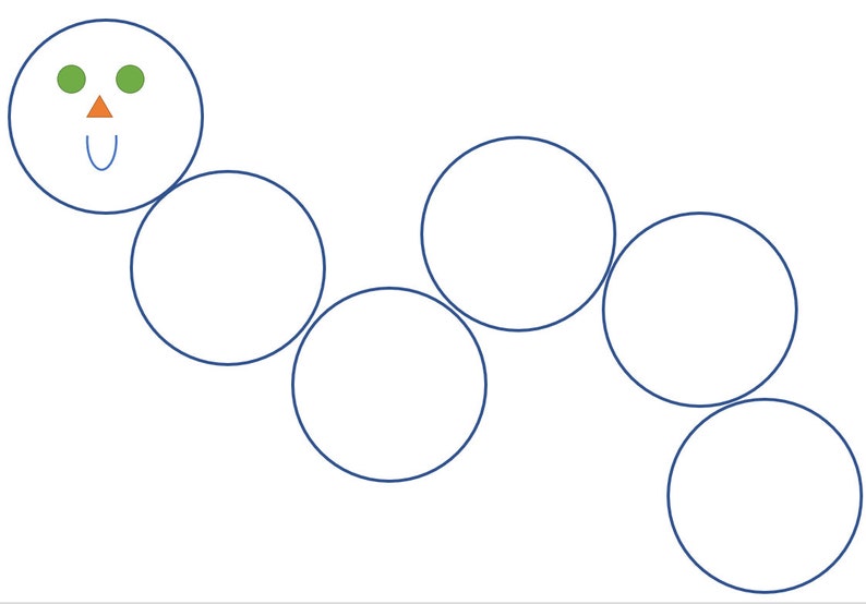 Counting Worm 1 to 5 - Etsy