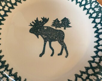 Moose Dinner Plates - Etsy