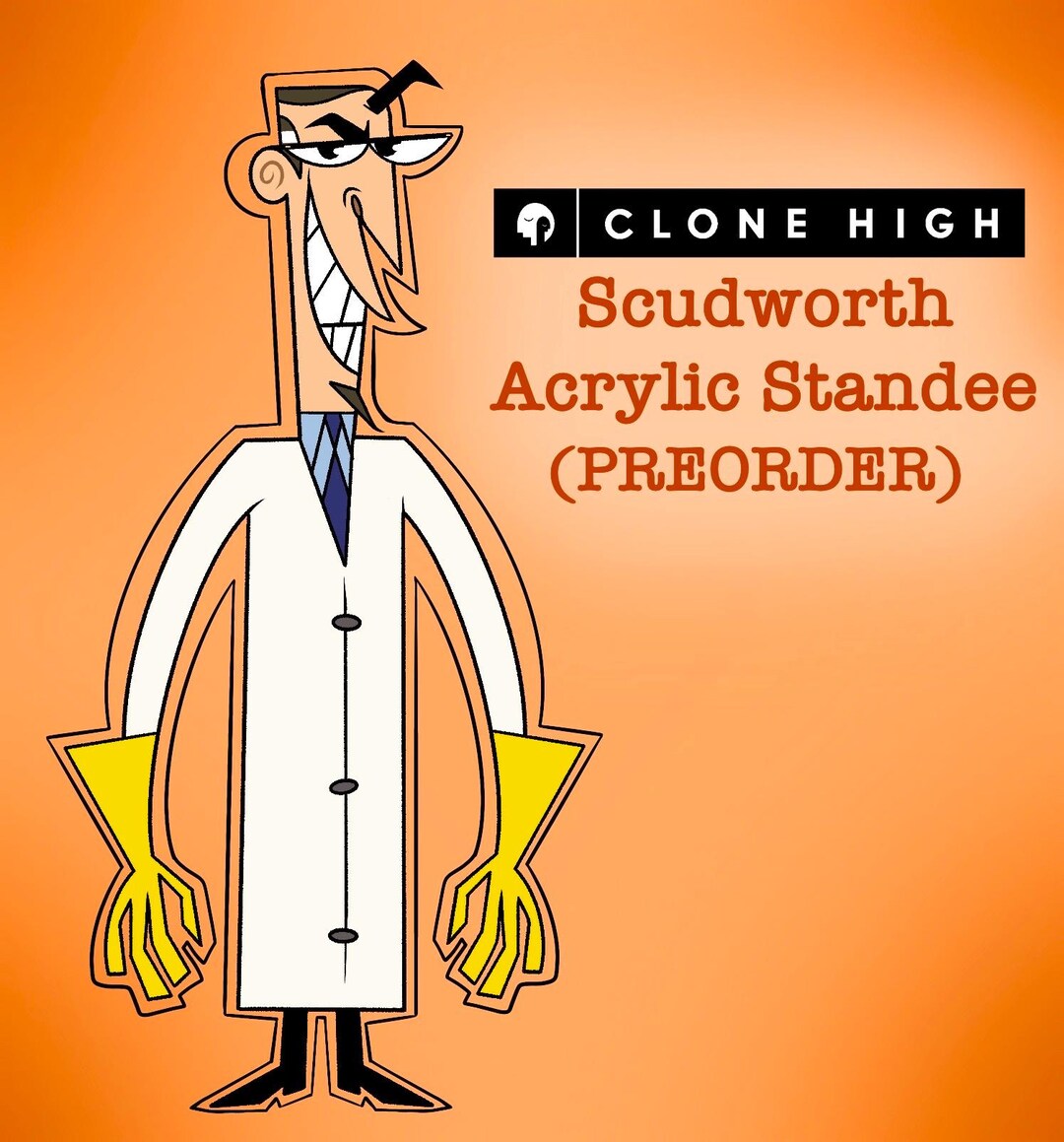 Clone High Standee: Scudworth PREORDER - Etsy