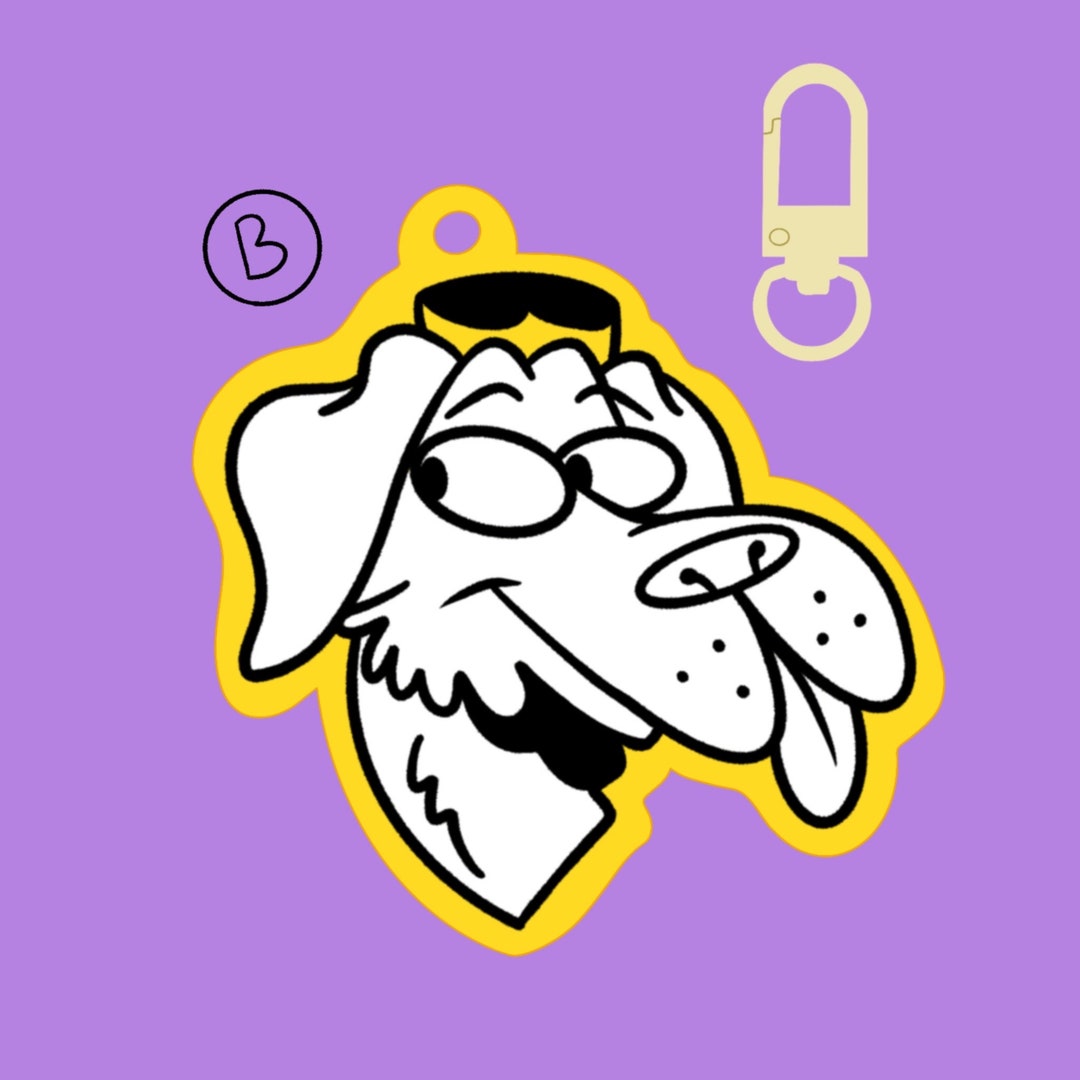 Bojack Horseman Keychains - Mr Peanut Butter - Etsy