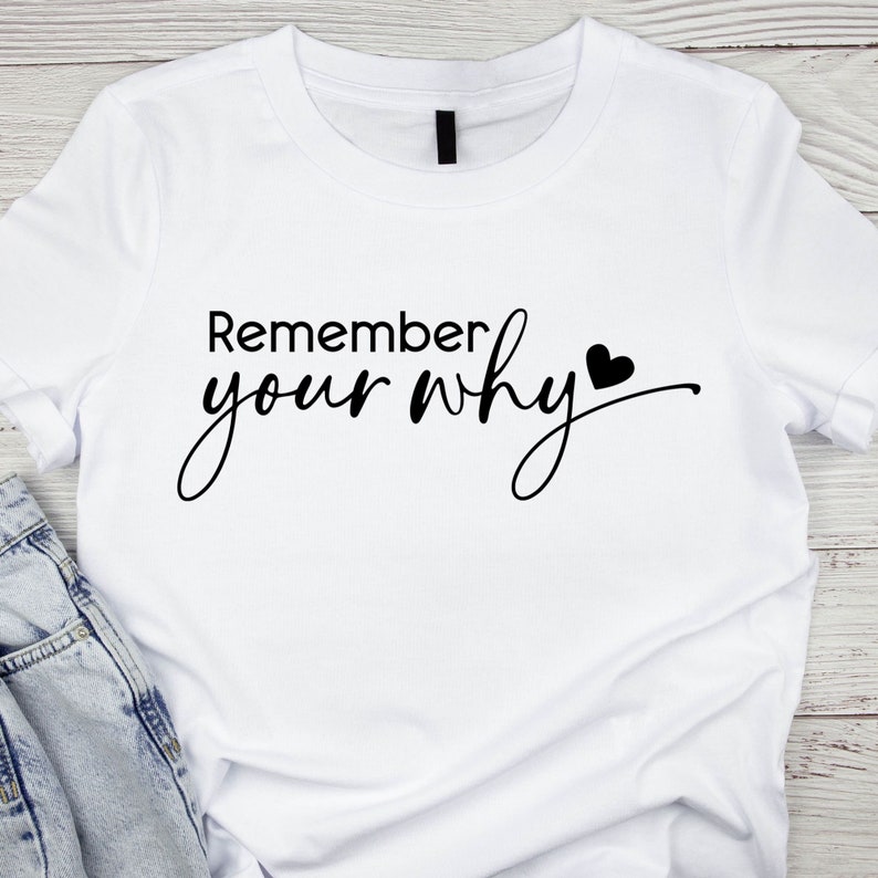Remember Your Why SVG: Inspirational Quote Bundle (digital Files) - Etsy