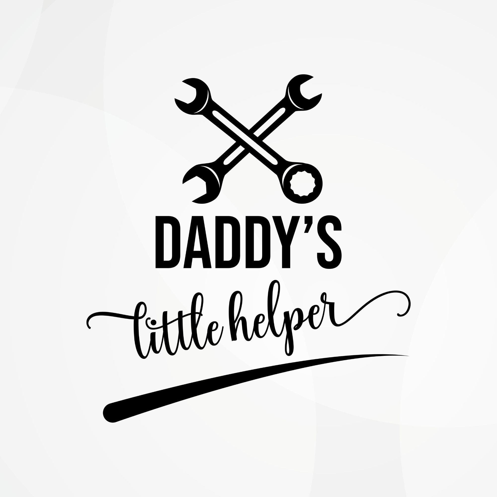 Daddys Little Helper Svg, Daddy's Little Helper - Father's Day, Father ...