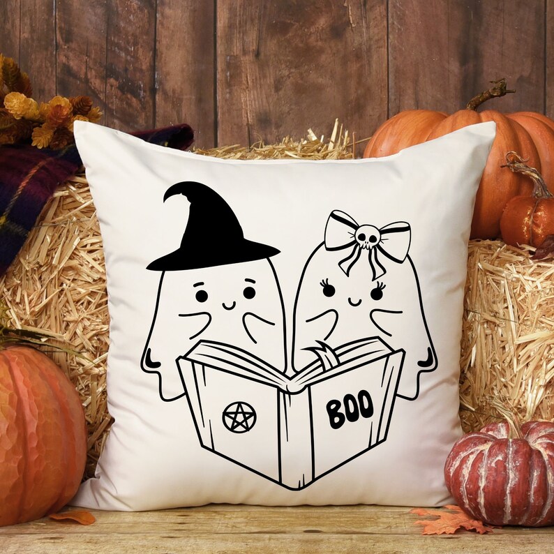 Boo SVG, Cute Ghost Svg, Ghost SVG, Spooky Svg, Cute Ghost Clipart ...