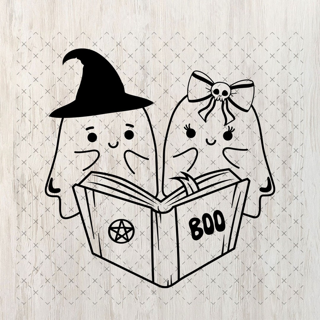 Boo SVG, Cute Ghost Svg, Ghost SVG, Spooky Svg, Cute Ghost Clipart ...