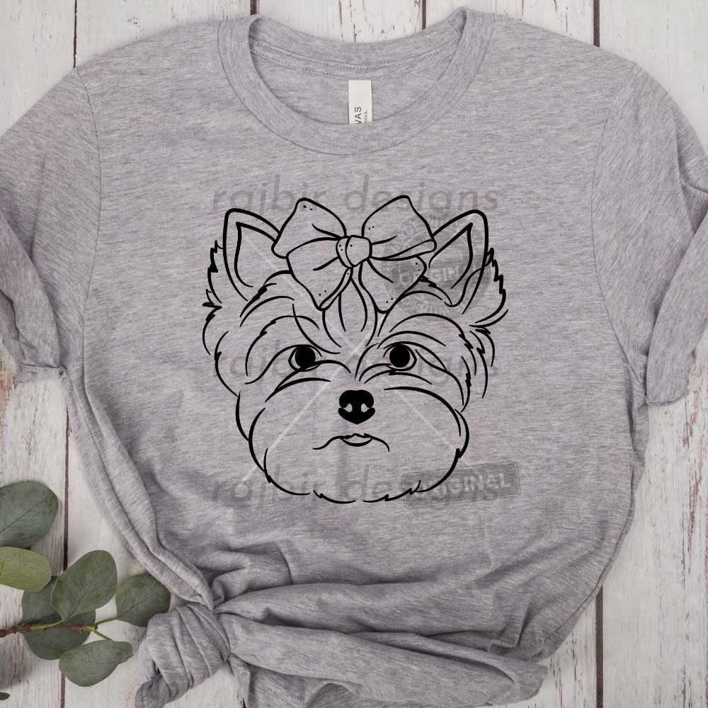 YORKSHIRE TERRIER SVG, Yorkie Svg, Yorkshire Terrier Mom, Yorkshire ...