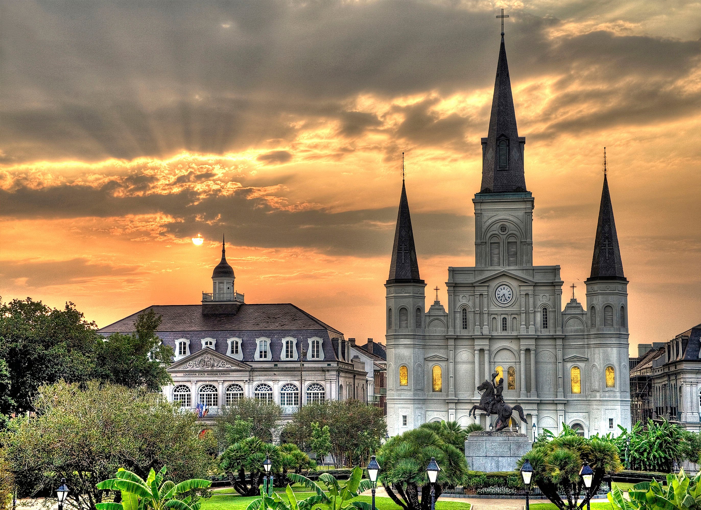 Jackson Square Sunset, A Limited Edition Print - Etsy