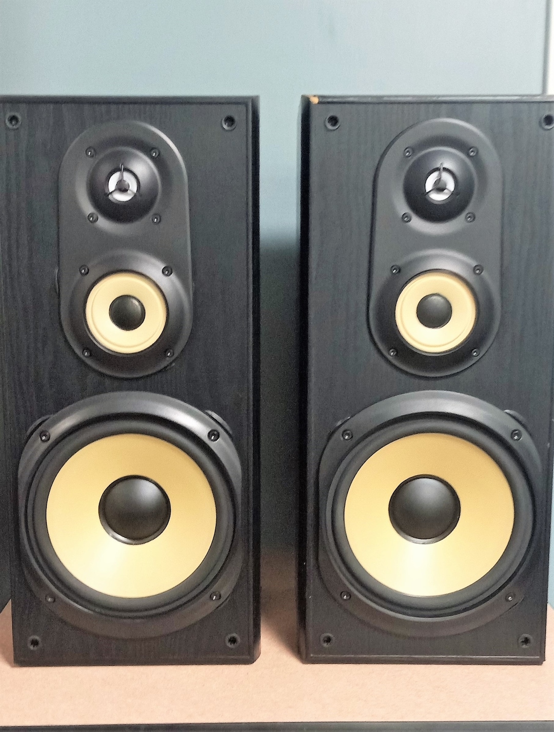 Pair of 3-way Sony Bookshelf/main Speakers Model SS-MB350H - Etsy