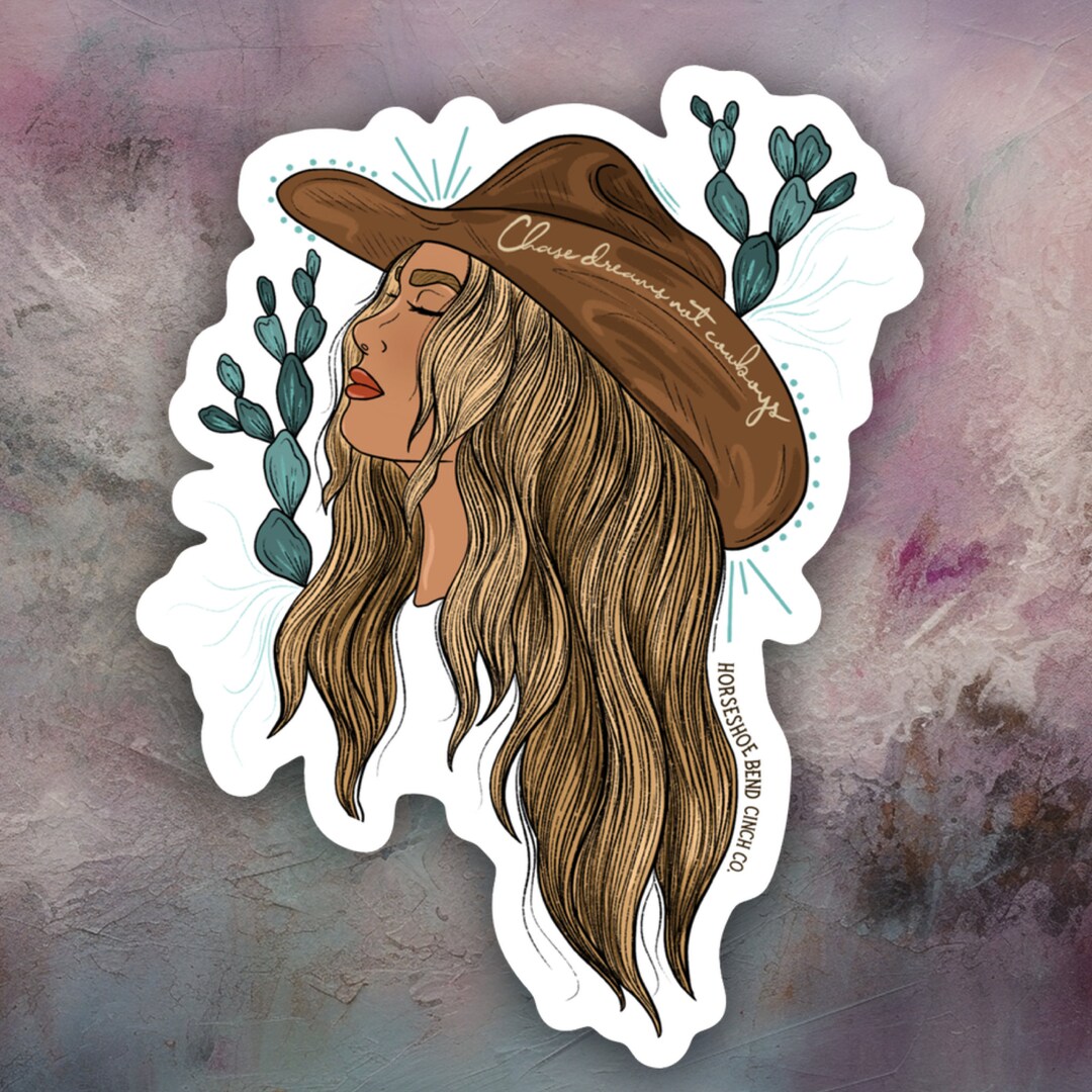 Exclusive Chase Dreams Not Cowboys Vinyl Decal Sticker - Etsy