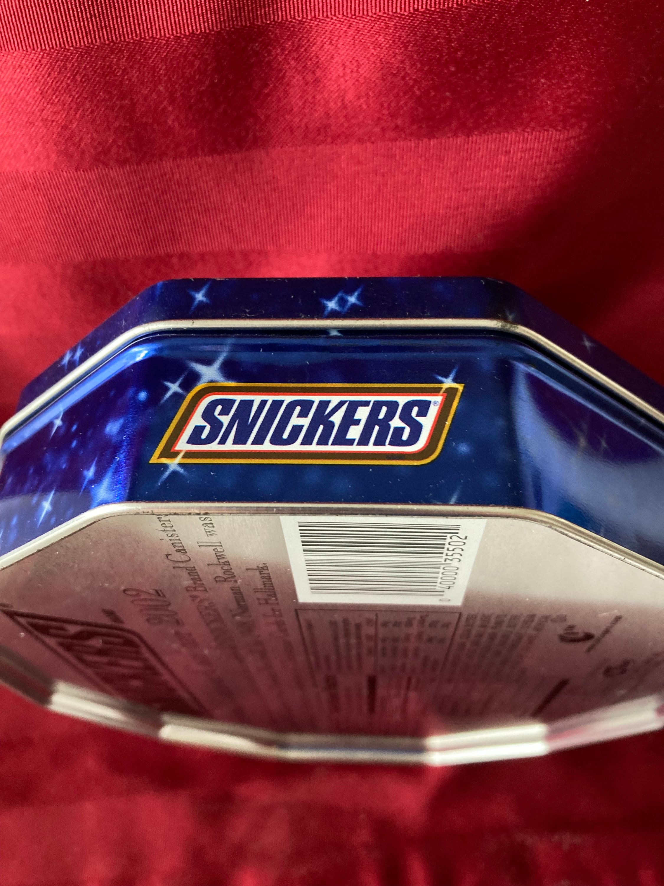 Vintage Limited Edition Snickers Collectible Tin, Featuring Artist ...